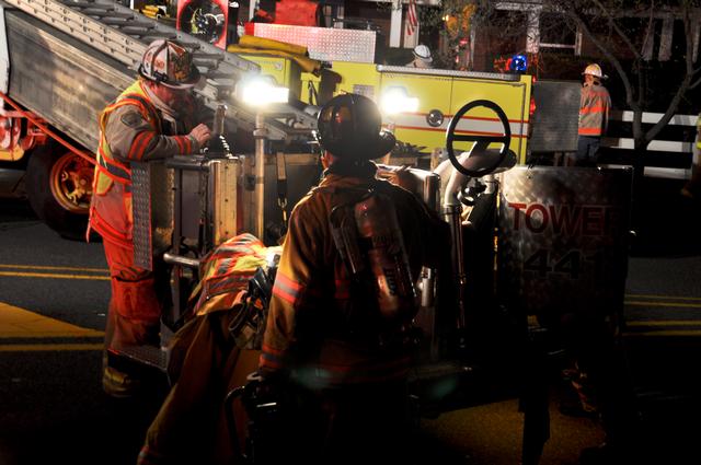 Mutual Aid to Allendale Chimney Fire - Ramsey Fire Department